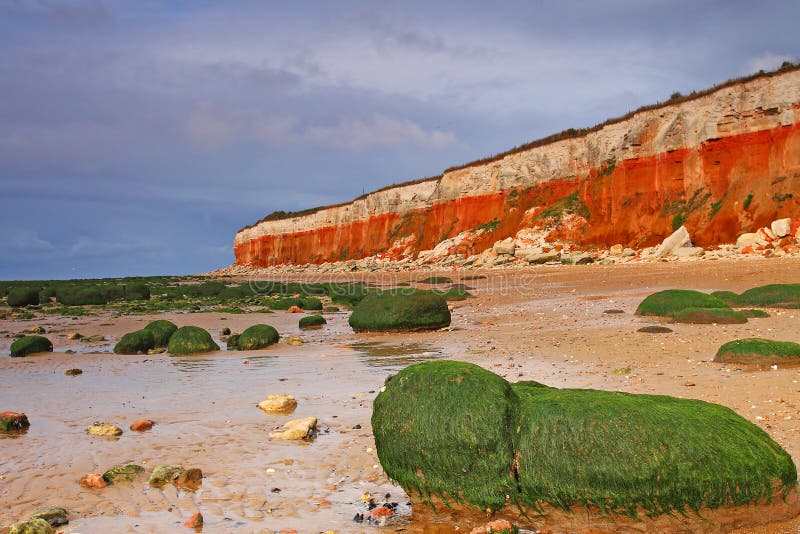 Sunset at Hunstanton Norfolk Stock Photo - Image of norfolk, fishing ...