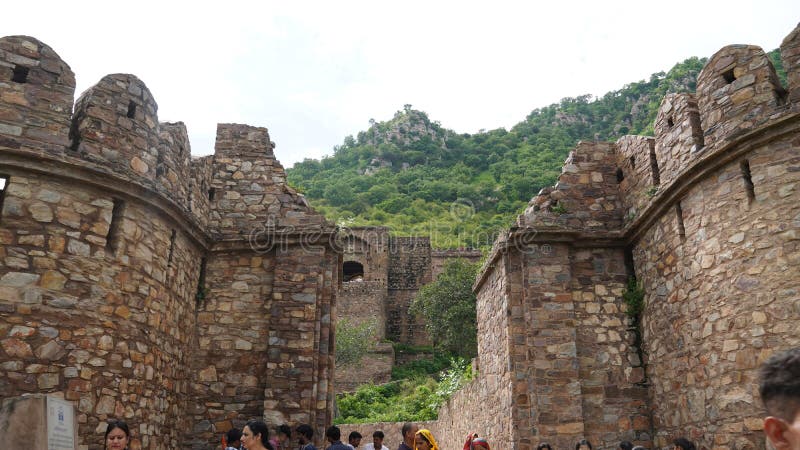 Hunted Bhangarh Fort Famous in Rajasthan Editorial Stock Photo - Image ...