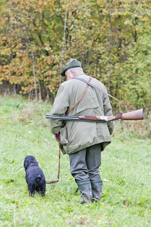 Hunter stock image. Image of persons, shooting, exteriors - 54343645