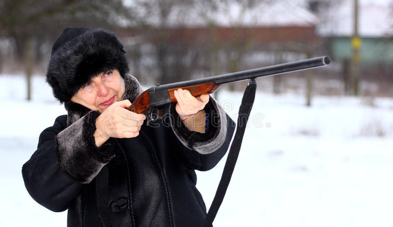 Rifle Hunter stock photo. Image of adult, forest, hunting - 2157894