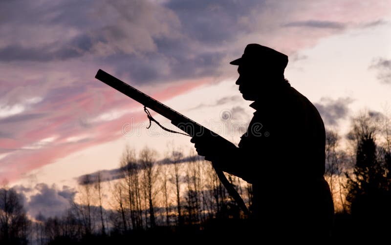 Hunter stock image. Image of hunter, accuracy, woods, steel - 2383331
