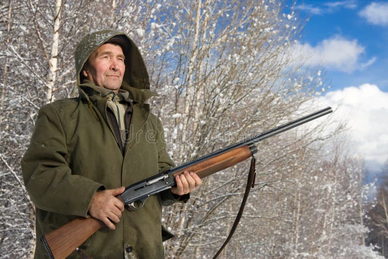 The hunter stock photo. Image of aiming, anes, leisure - 3091652