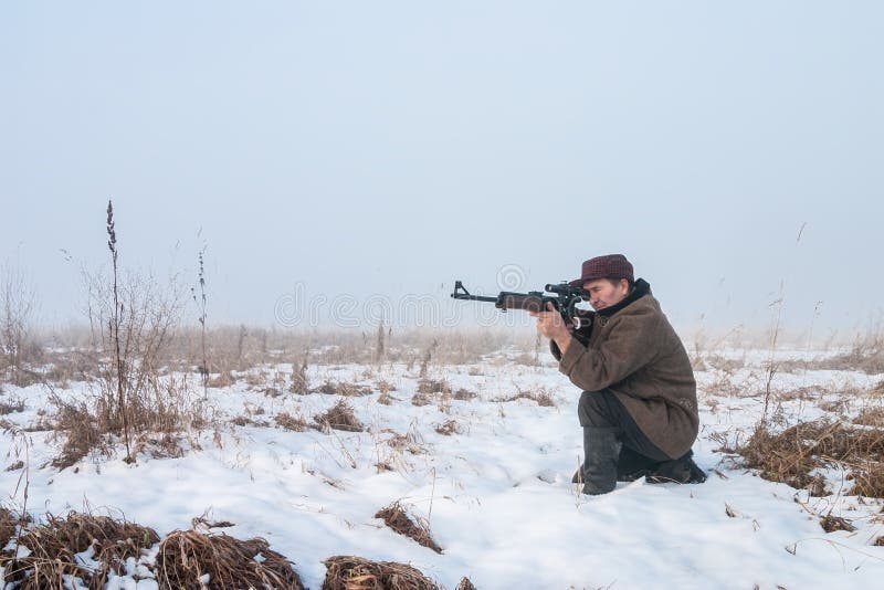 The hunter stock photo. Image of hunter, goal, color - 165380518