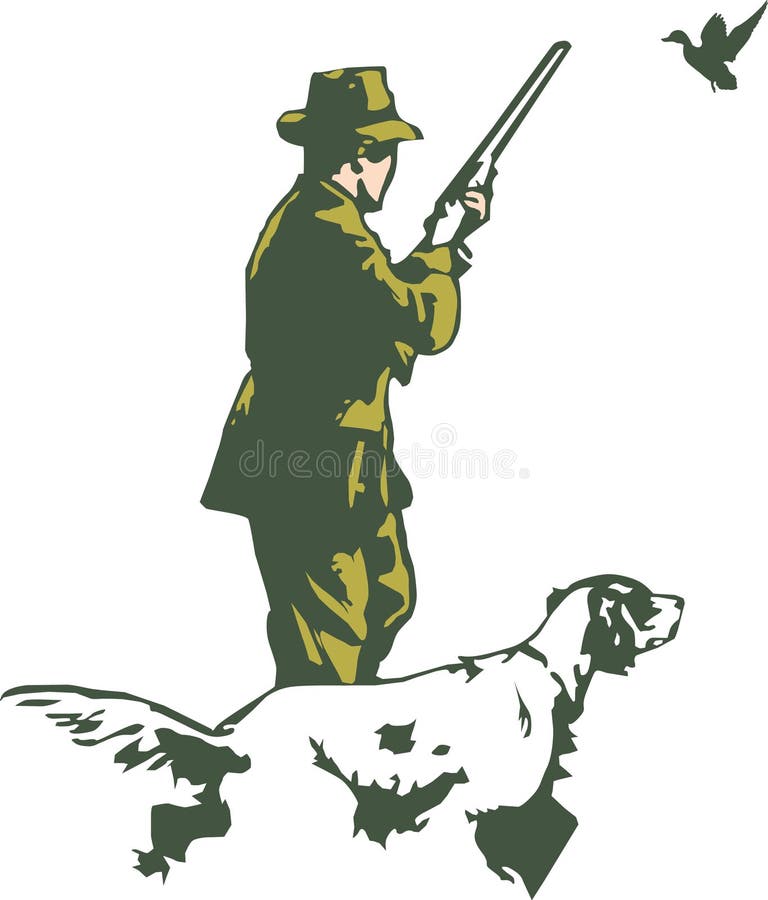 Hunter stock vector. Illustration of nature, military - 29914059