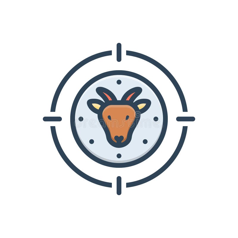 Color Illustration Icon for Hunter, Tapper and Stalker Stock ...