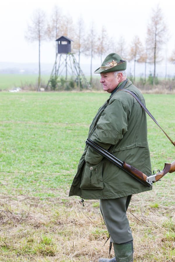 Hunter stock photo. Image of rifle, hunt, profession - 21275664