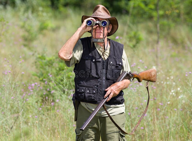 Hunter stock photo. Image of duck, guard, leisure, looking - 43114094