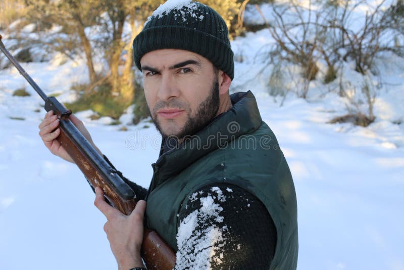 Shooting Snow and Ice in the Swiss Mountains Stock Image - Image of ...