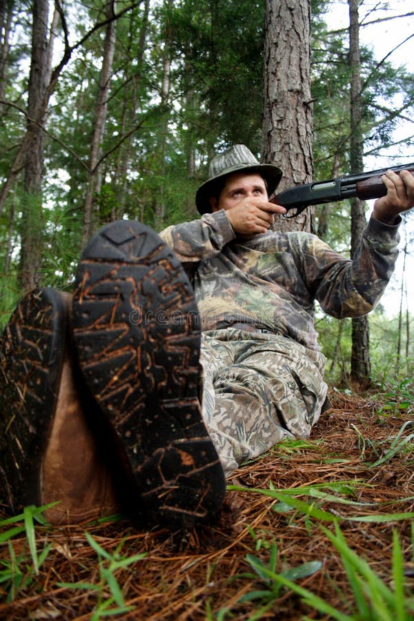 Hunter - Sportsman stock photo. Image of sporting, field - 222606