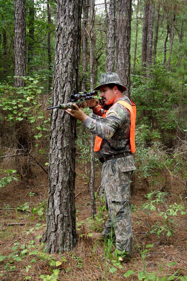 Hunter - Sportsman stock photo. Image of game, hunt, camouflage - 222664