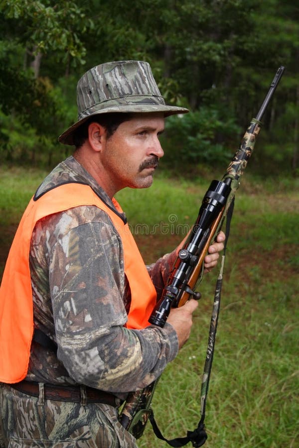 Hunter - Sportsman stock image. Image of outdoors, safety - 222679