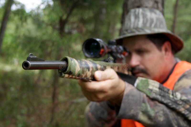 Hunter - Sportsman stock image. Image of camouflage, game - 222685