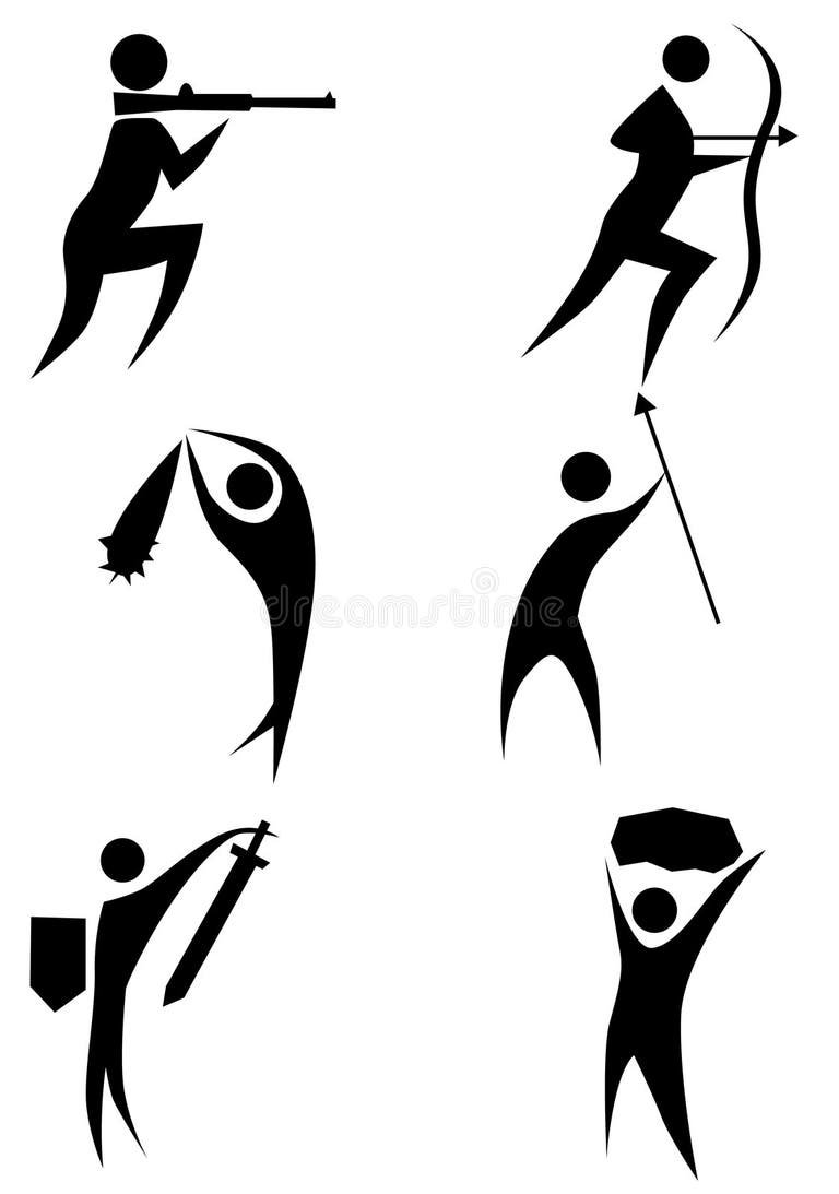 Hunter Icon Set Stock Illustrations 17 596 Hunter Icon Set Stock