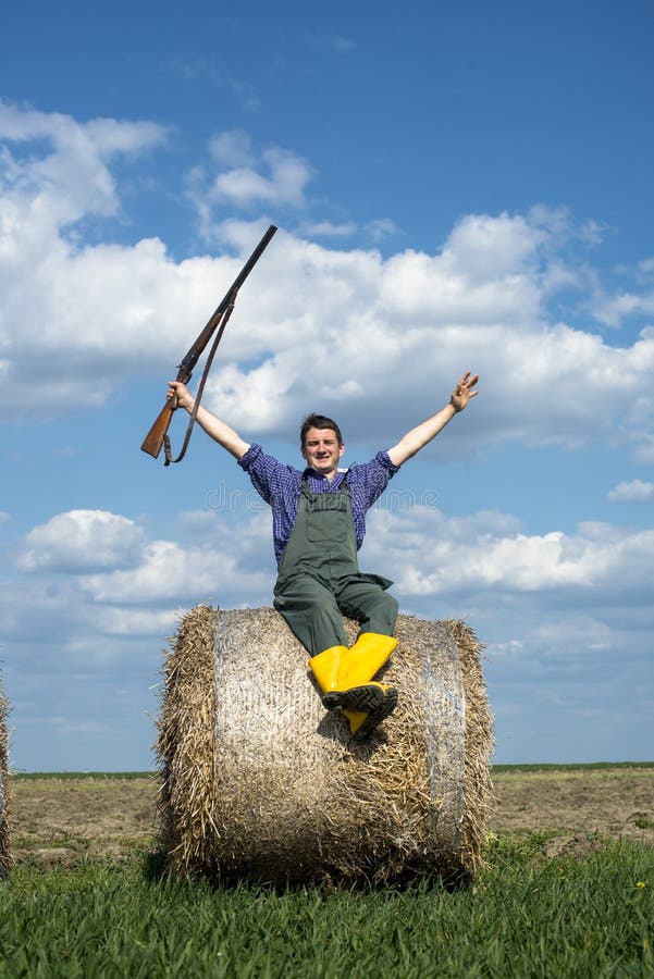 Hunter stock photo. Image of army, outdoors, professional - 68487306