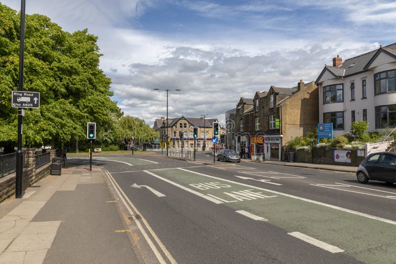 Hunters Bar Roundabout, Sheffield Editorial Photography - Image of ...