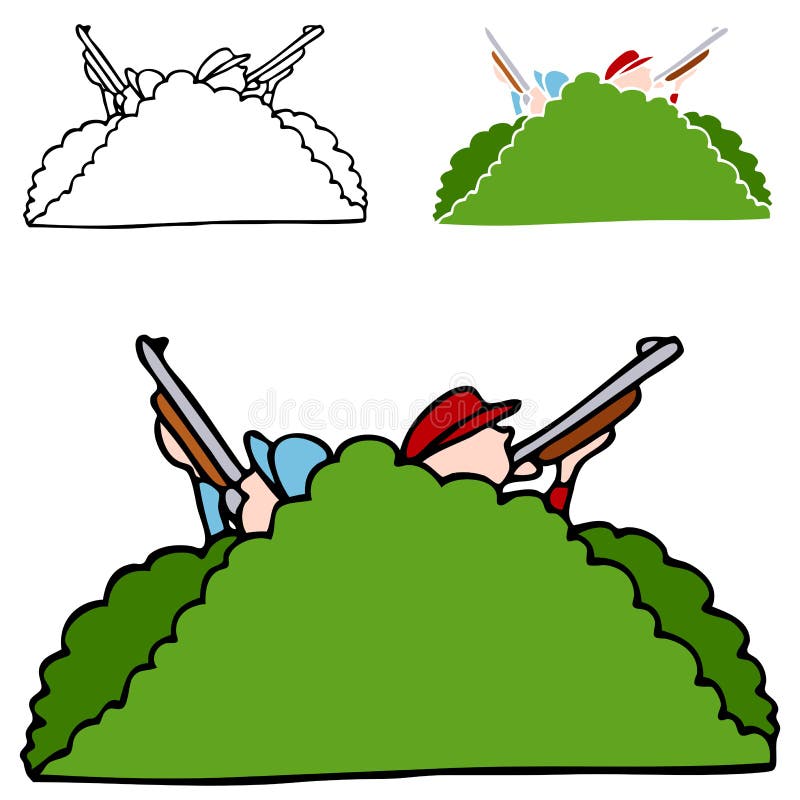 Cartoon Hunters Stock Illustrations – 718 Cartoon Hunters Stock ...