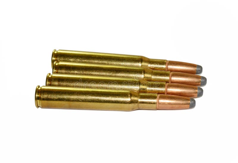 Small caliber ammunition. stock image. Image of protection - 104976693