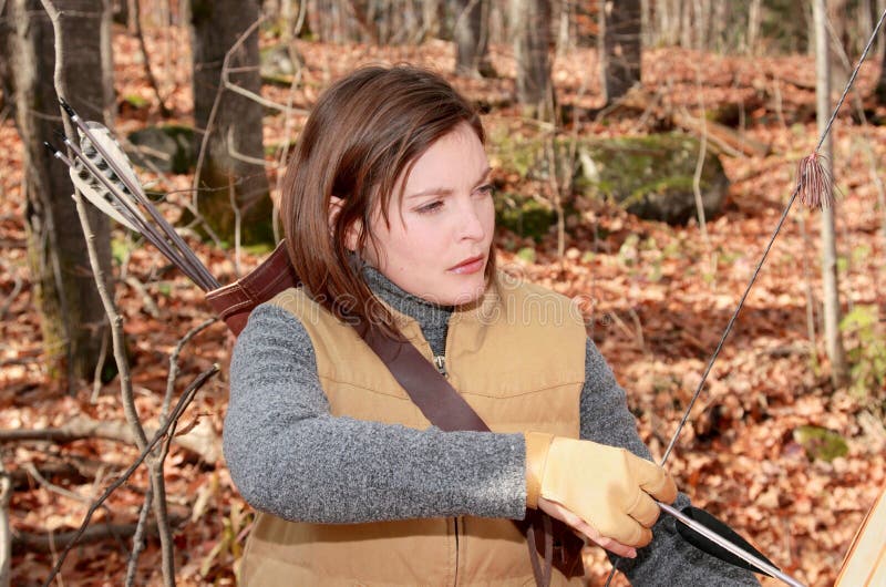 Hunting during fall stock photo. Image of forest, mode - 34612240