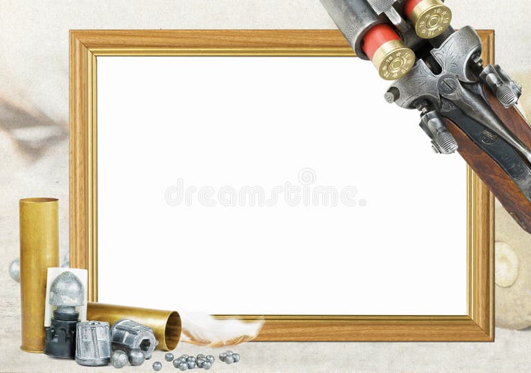 Hunting frame for photo stock image. Image of equipment - 33232829