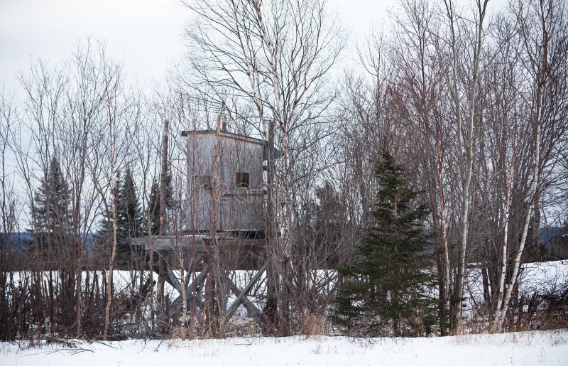 Hunting Hideout stock image. Image of observe, outlook - 29701245
