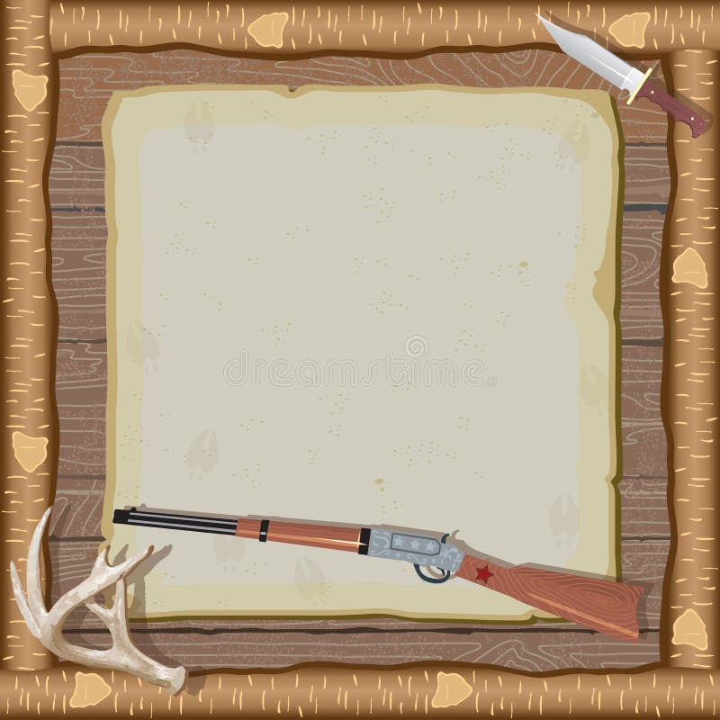 Hunting Border Clip Art