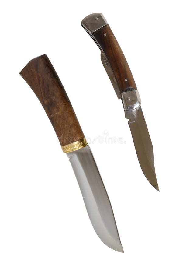 Hunting knife stock photo. Image of shine, cutting, object - 48760584