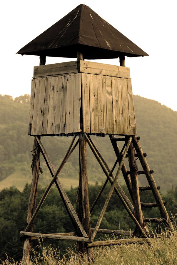 Hunting observatory stock photo. Image of forest, observatory - 23427768