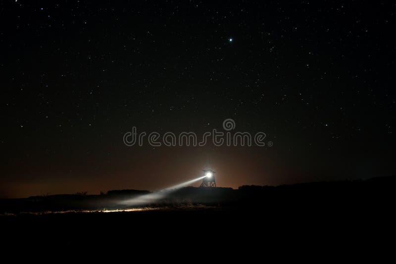 Hunting observatory stock photo. Image of stars, nature - 37676592