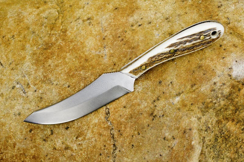 Hunting / skinning knife stock photo. Image of souvenir - 21226756