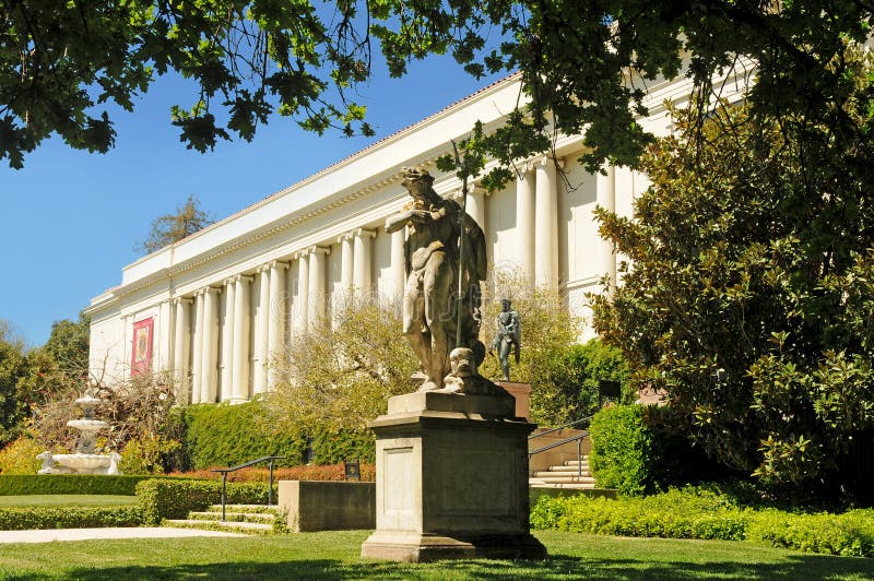 Beautiful Botanical Garden at the Huntington Library Stock Photo ...