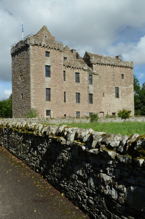 Huntingtower Castle stock image. Image of perth, exterior - 83261627