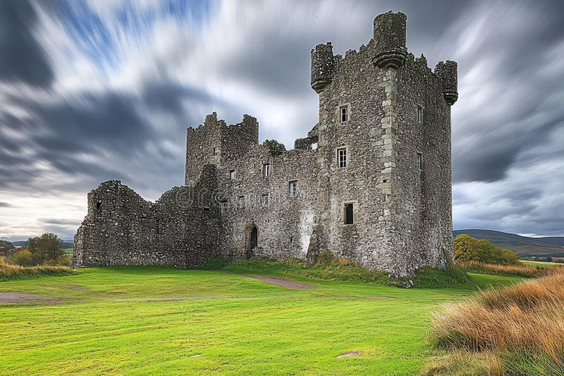 Huntingtower Castle in Scotland, Historic and Dramatic, Scenic ...