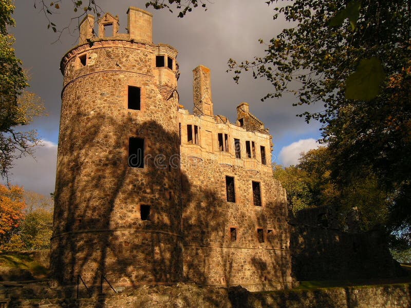 Huntly Castle stock photo. Image of stone, light, aberdeenshire - 5057324