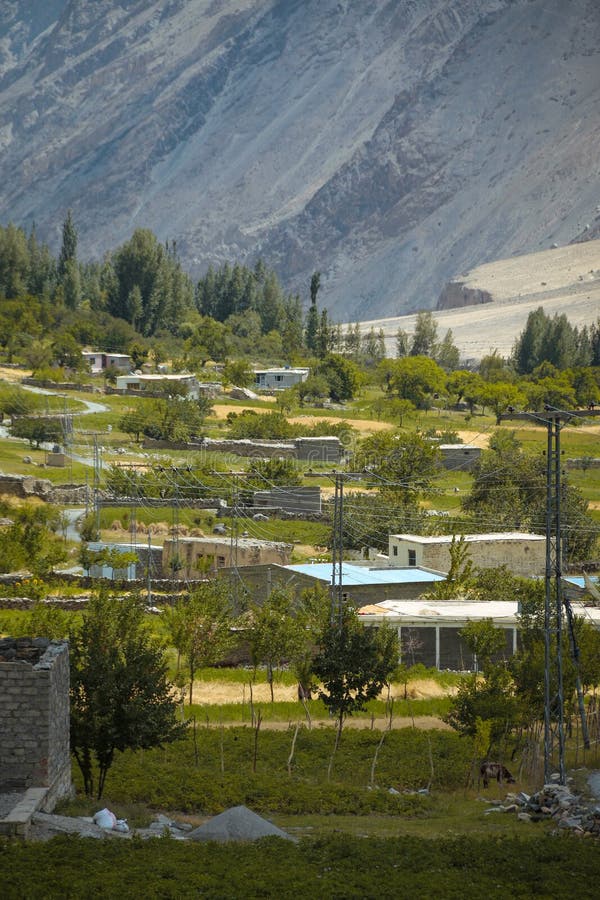 Hunza valley stock image. Image of hunza, hunzavalley - 233470729
