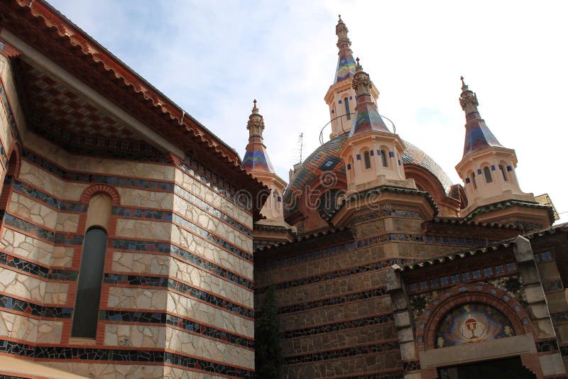 ?hurch in the Resort Town of Spain Stock Photo - Image of culture ...