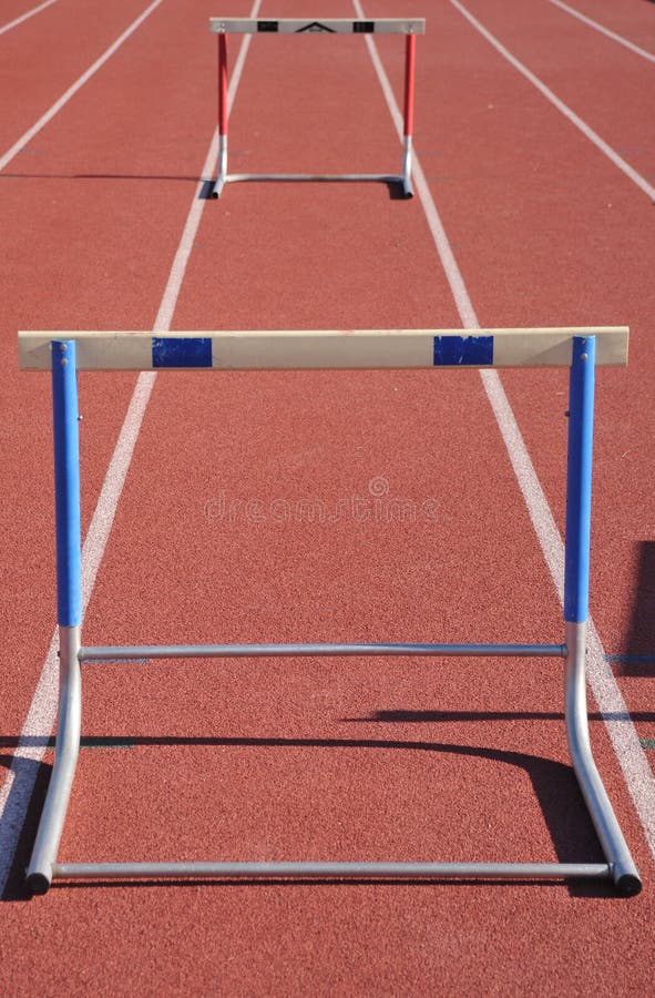 Hurdle stock image. Image of colorful, compete, challenge - 9338601