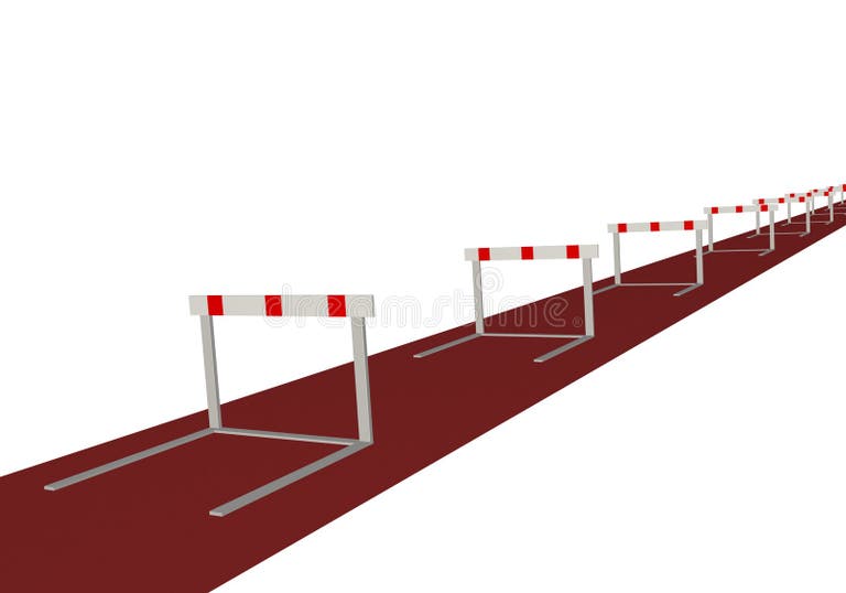 Track Jumping Hurdles Stock Illustrations – 269 Track Jumping Hurdles ...