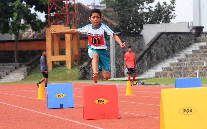 Hurdles race editorial stock photo. Image of indonesia - 51448913