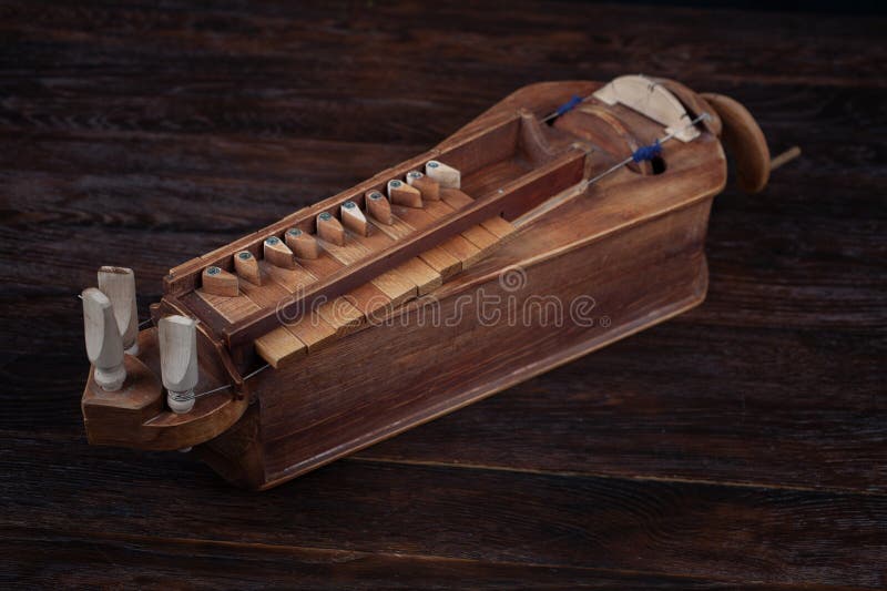 The Hurdy-gurdy, Stringed Musical Instrument Stock Image - Image of ...
