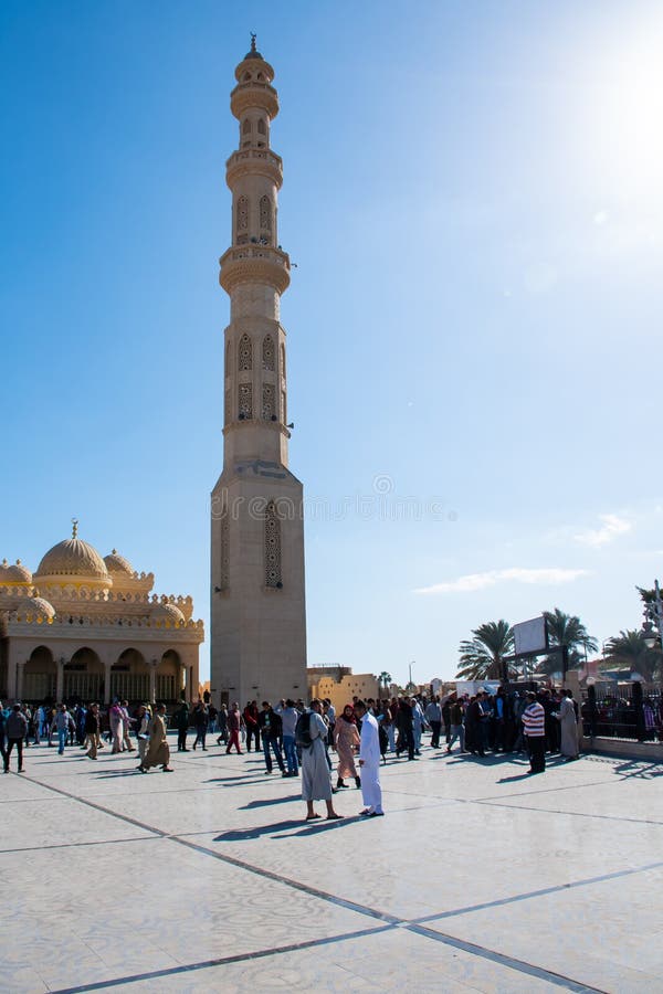 Hurghada, Egypt, 24th of December 2018: Mosque in Hurghada Editorial ...