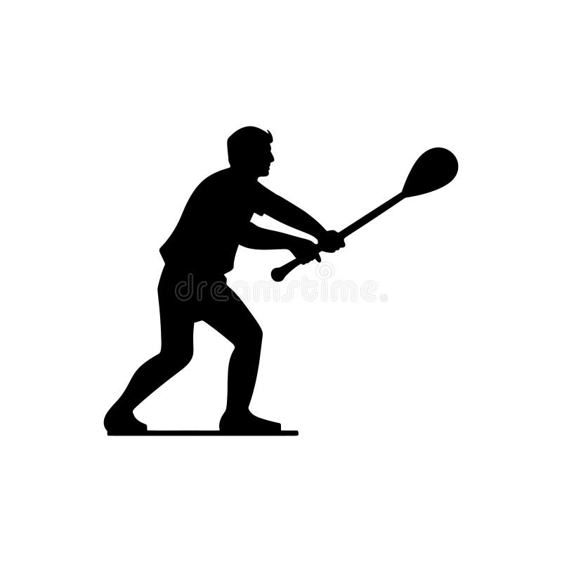 Hurling Icon stock vector. Illustration of sign, vector - 296707193
