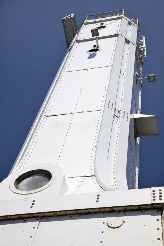 Huron Harbor Lighthouse stock image. Image of huron, pier - 14955799