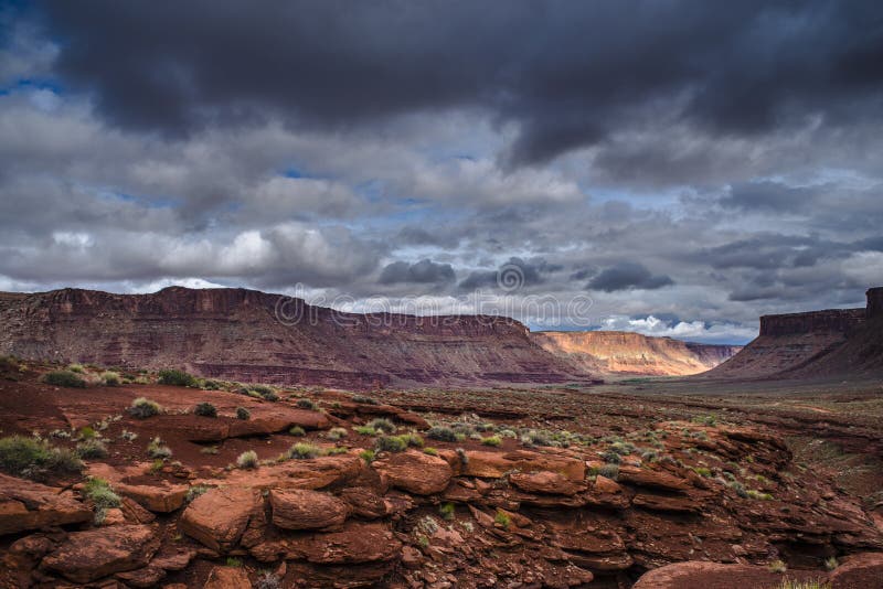 Hurrah Pass Trail Moab Utah Stock Photo - Image of steep, scenic: 41108346