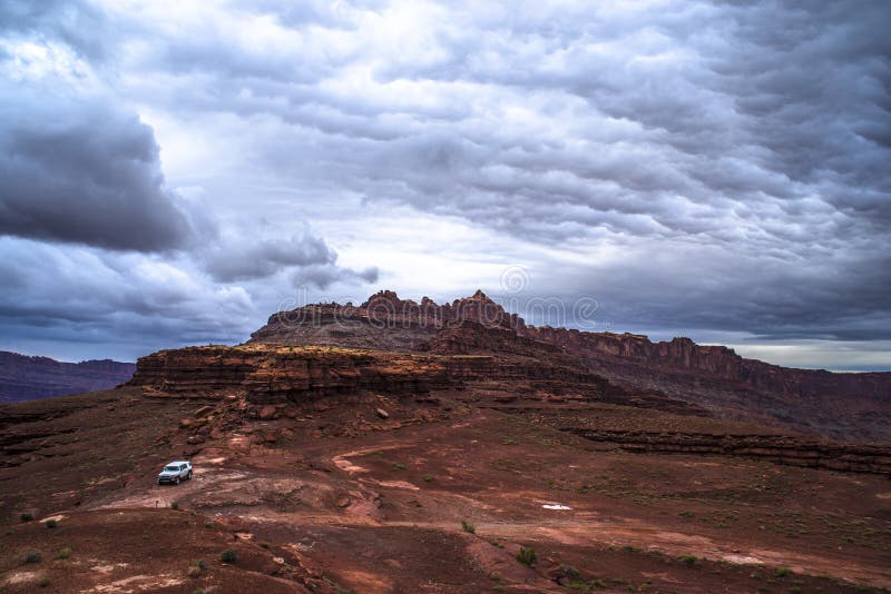 Hurrah Pass Trail Moab Utah Stock Photo - Image of southwest, trail ...