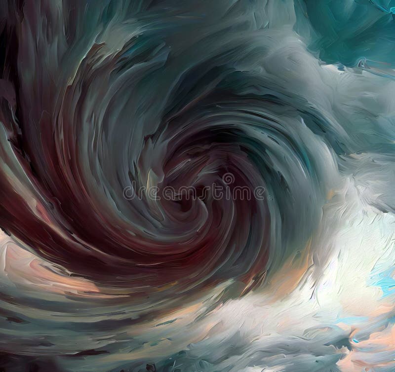 Hurricane abstract forces stock illustration. Illustration of abstract ...