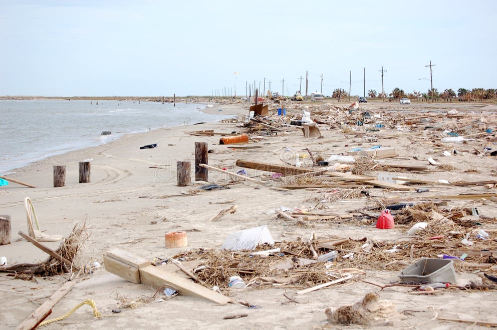 Hurricane Damage stock photo. Image of mess, ruin, beach - 7236790