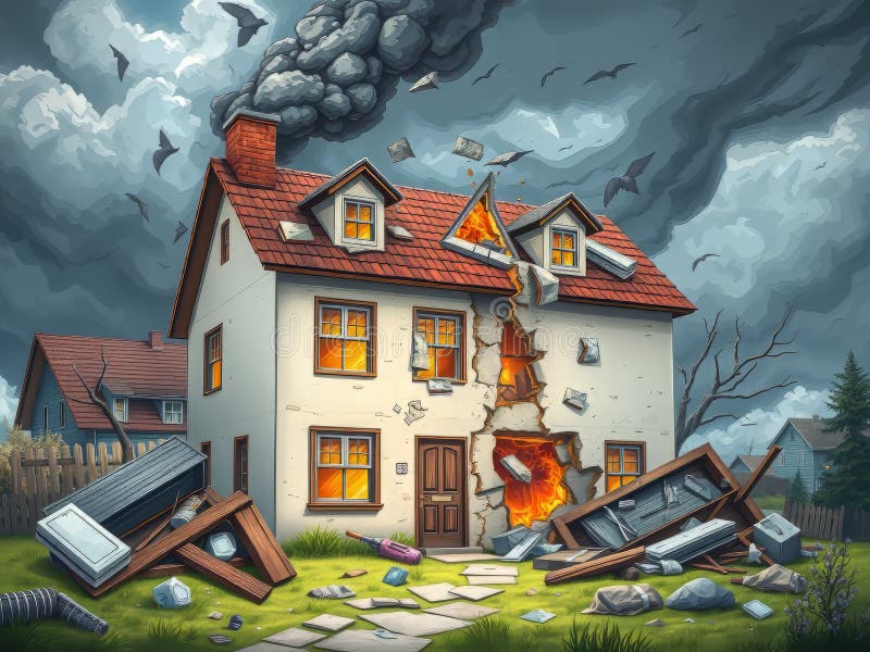 Hurricane Devastation a Heartbreaking Look at Home Damage after a ...