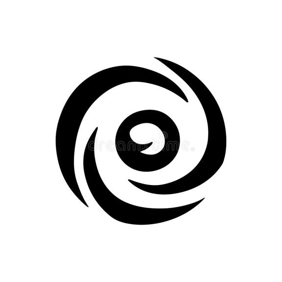 Hurricane Icon - Simple Vector Illustration Stock Vector - Illustration ...