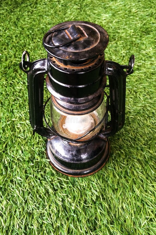 Hurricane lamp stock photo. Image of kerosene, storm - 78591976