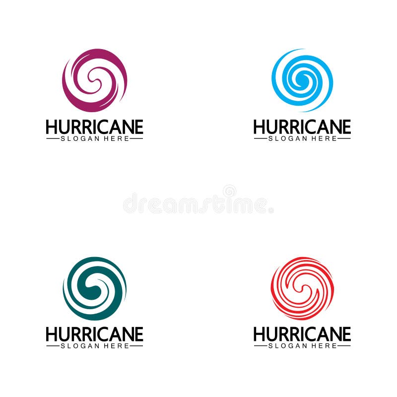 Hurricane Logo Symbol Icon Illustration Vector Stock Vector ...
